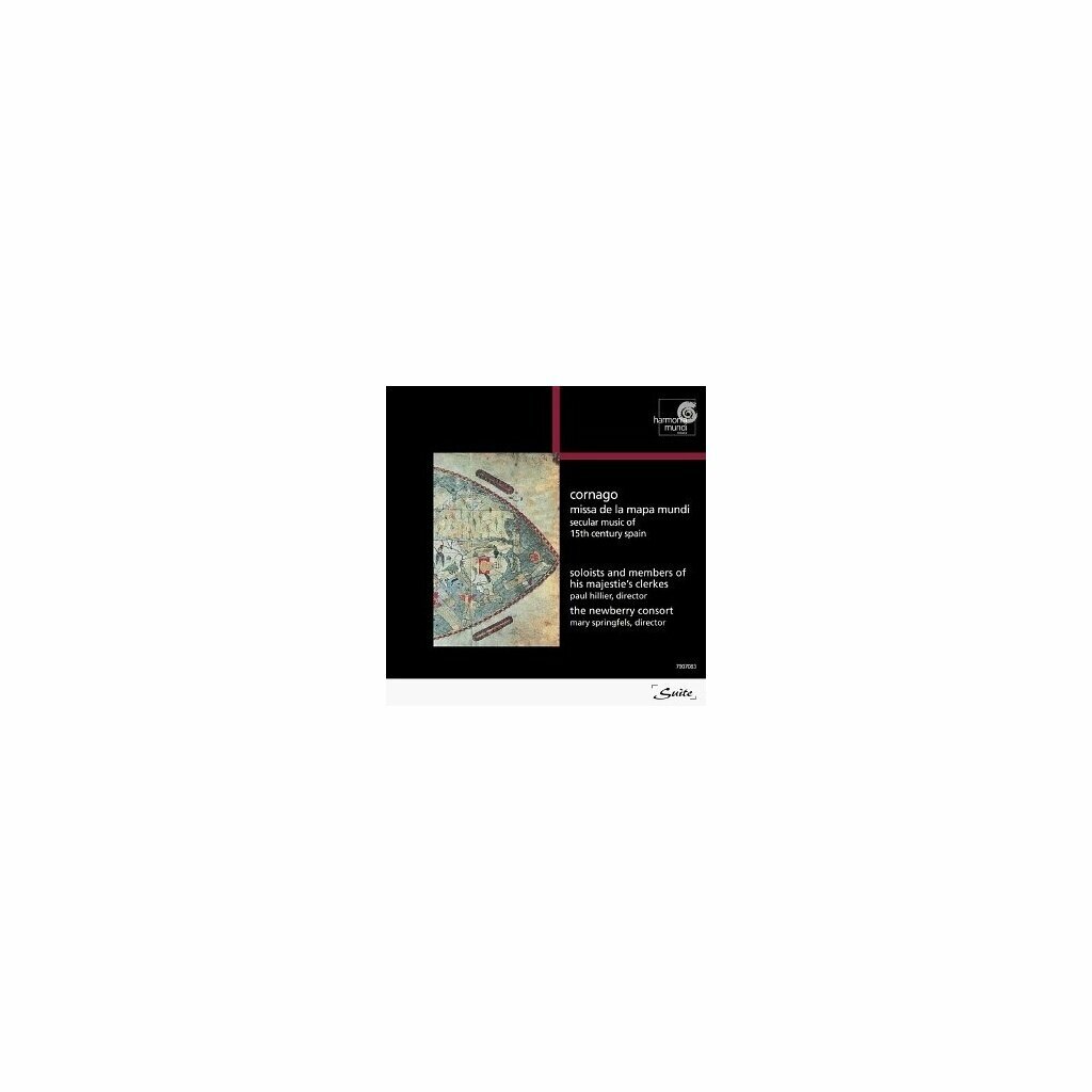 Диск Cornago: Missa de la mapa mundi - Secular Music of 15th Century Spain (1 CD)