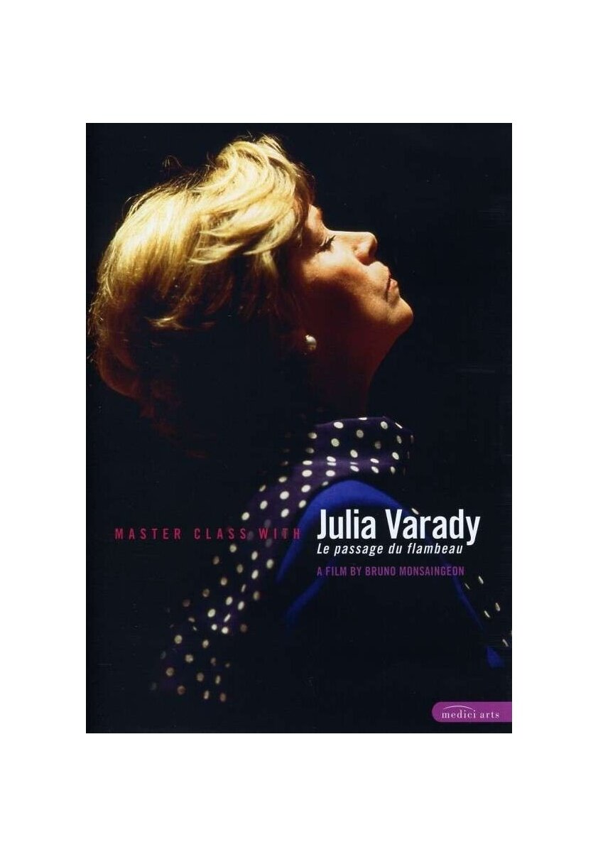 VARADY, Julia: Master Class with Julia Varady. 1 DVD