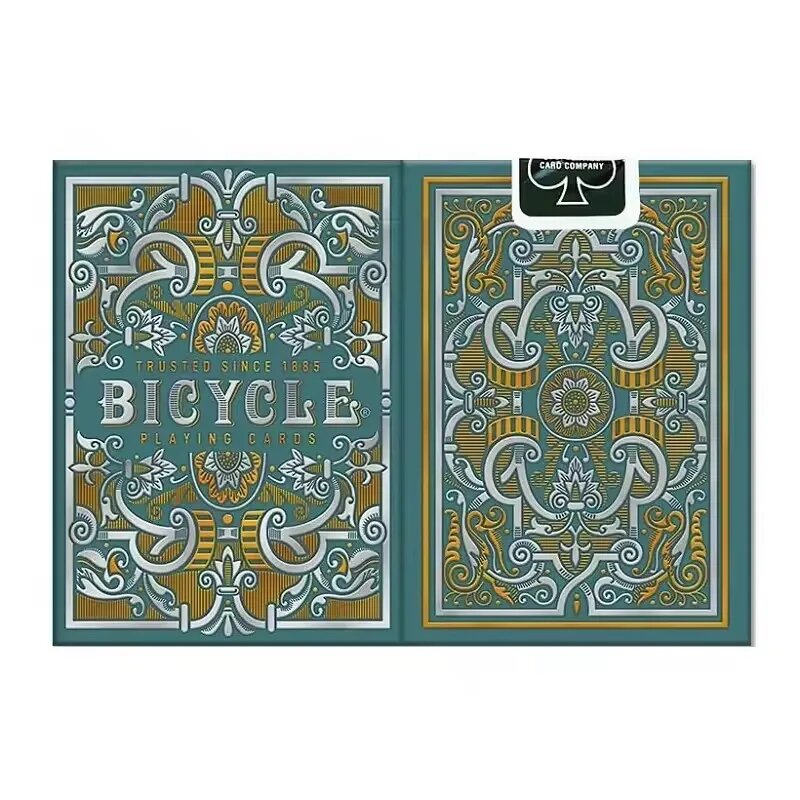 Коллекционные игральные карты Bicycle Sea King Темно-зеленый, Promenade