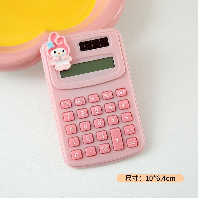 Креативные, милые мультяшные калькуляторы, офисная культура студентов, специализирующаяся на высоком уровне внешности, миниатюрные портативные компьютеры
