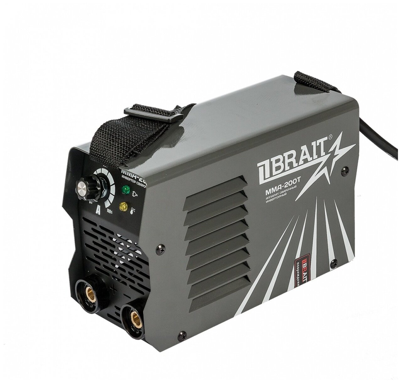 Аппарат сварочный инвертор BRAIT MMA-200T (20-200А; d. 1,6-4 мм)