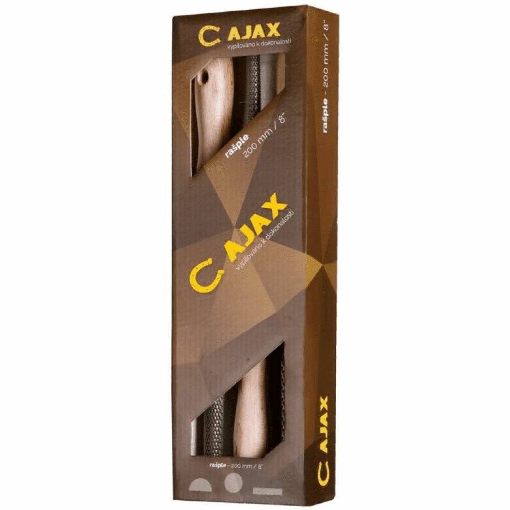 Набор рашпилей из 3-х шт (L 200мм, зернистость 2) AJAX 286221932025