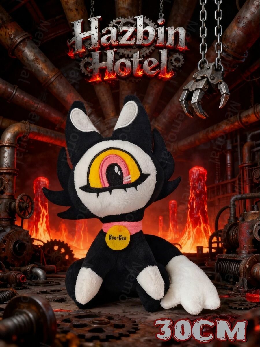 Мягкая игрушка Вокс из Отеля Хазбин / Hazbin Hotel Vox