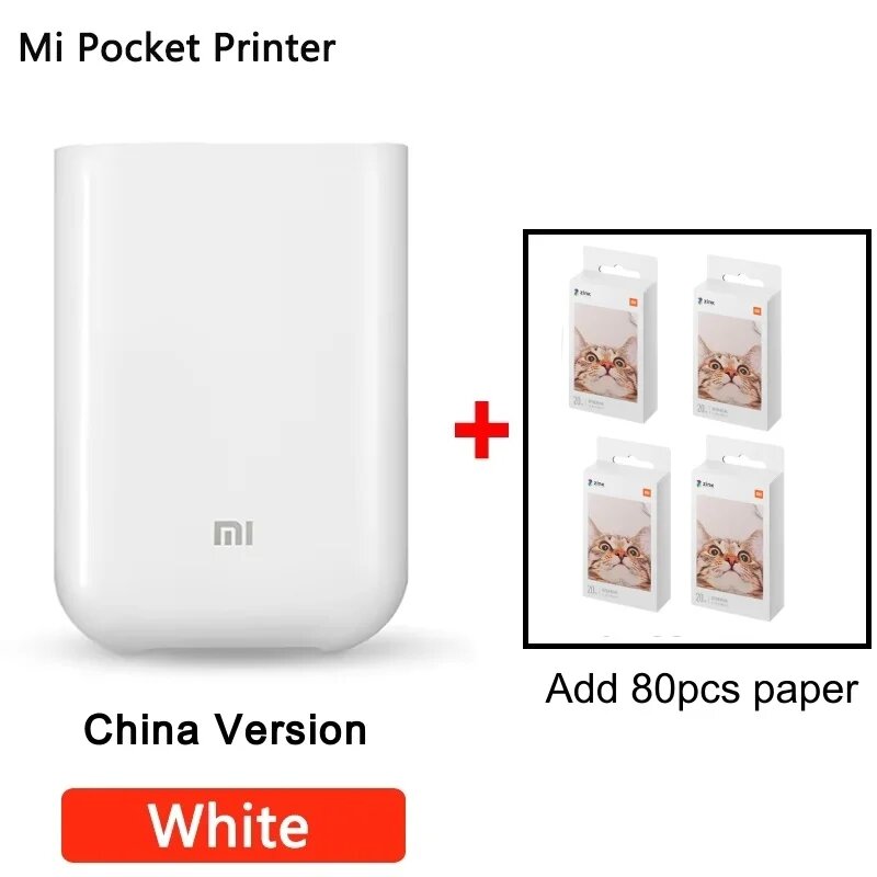 Xiaomi Mi Портативный карманный принтер