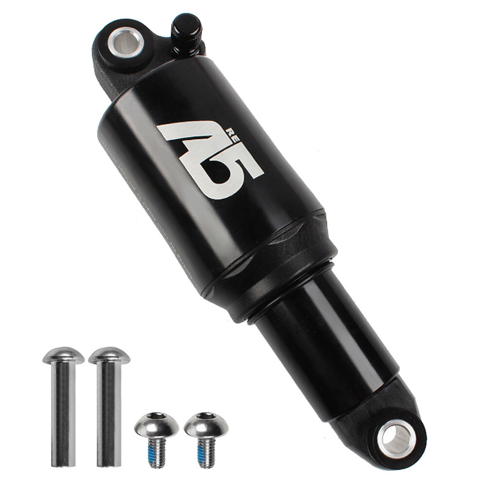 KS A5 Горный Велосипед Воздушный Задний Амортизатор Двойная/Одиночная Воздушная Камера MTB Складной Велосипед Амортизатор 125mm / 150mm / 165mm / 190mm Алюминиевый сплав 170-205g 0.3-0.4lb 1 Шт Амортизатор 2 Шт Винты 2 Шт Пивоты