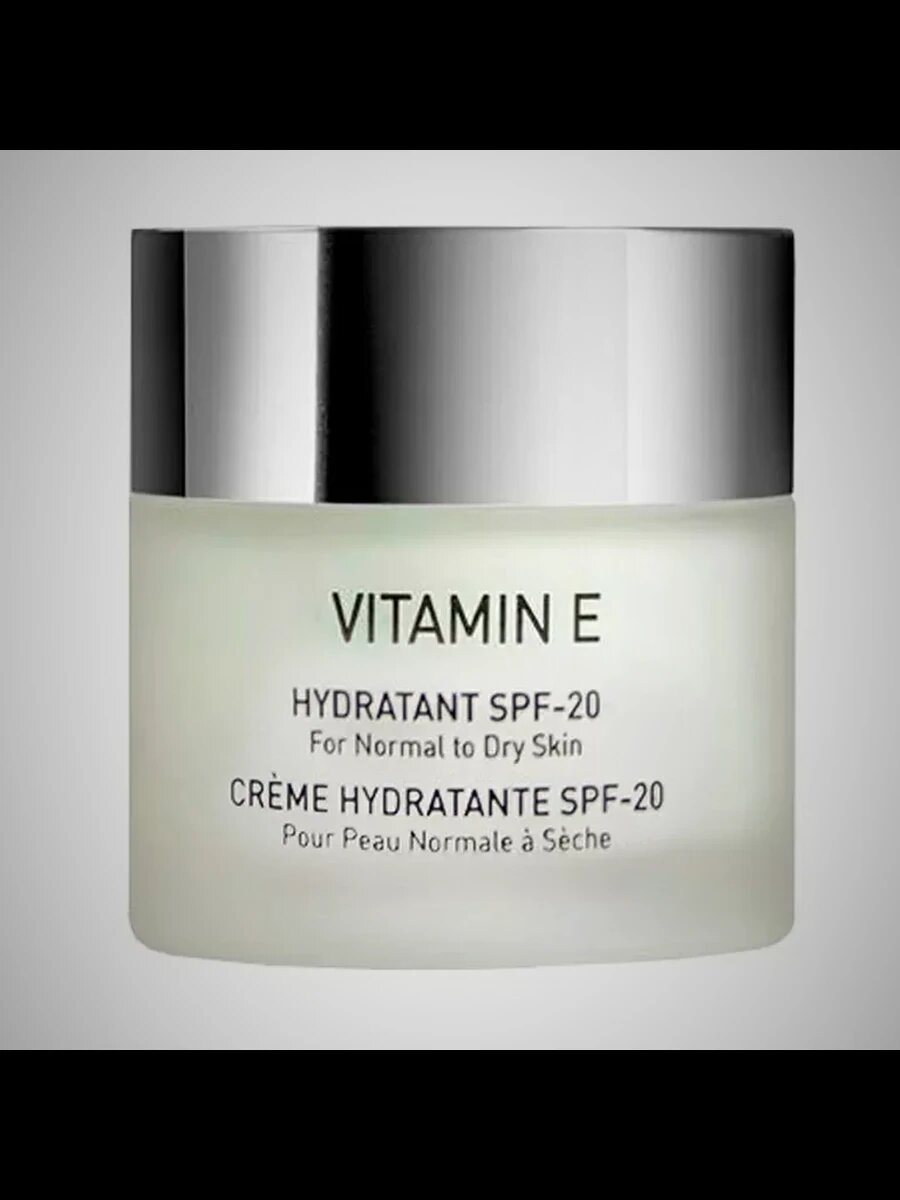 GIGI VITAMIN E Hydratant SPF 20 for normal to dry skin, Крем увлажняющий для нормальной и сухой кожи SPF20 50 мл