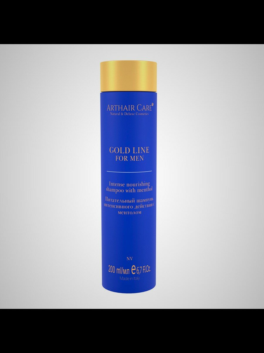 ARTHAIR CARE Intense nourishing shampoo with mentol, Питательный шампунь интенсивного действия с ментолом NV 200 мл