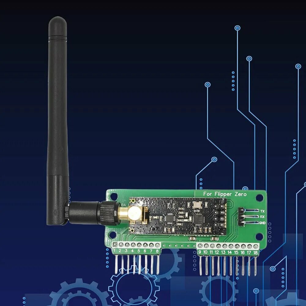 Модуль NRF24 для Flipper Zero: сниффер и mouse jacking через GPIO — фото 1