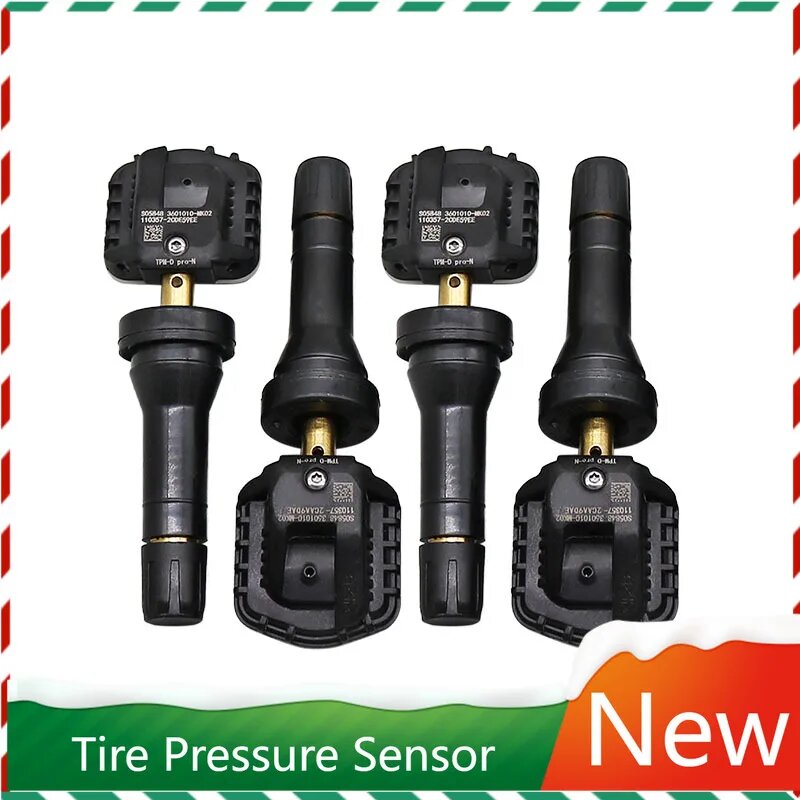 4 шт. 3601010-MK02 433 МГц датчик давления в шинах TPMS для CHANGAN CS55 PLUS CS75 Oshan X5 X7 Z6 UNI-K UNI-T Deepal S7 4pcs