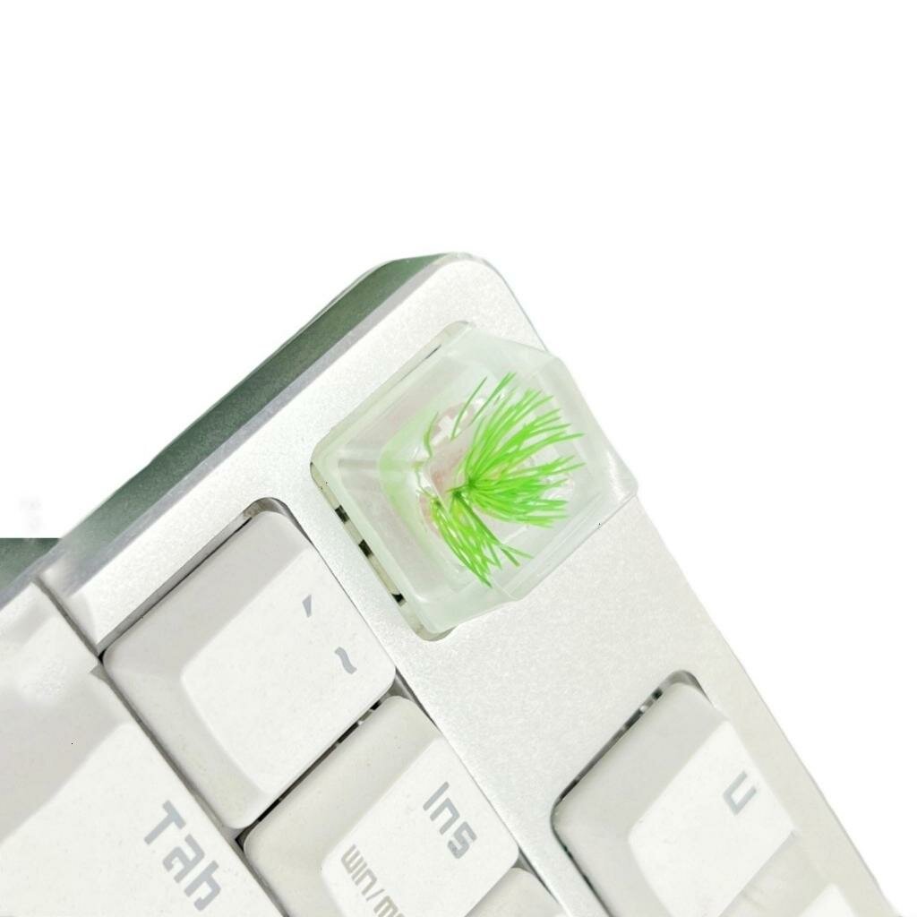 Силиконовая клавиша с изображением сосны, Зеленый