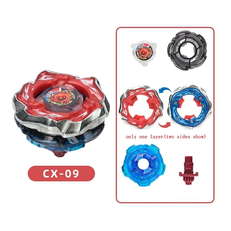 Волчок Beyx Burst Gyro X LDCX Красный, CX-09
