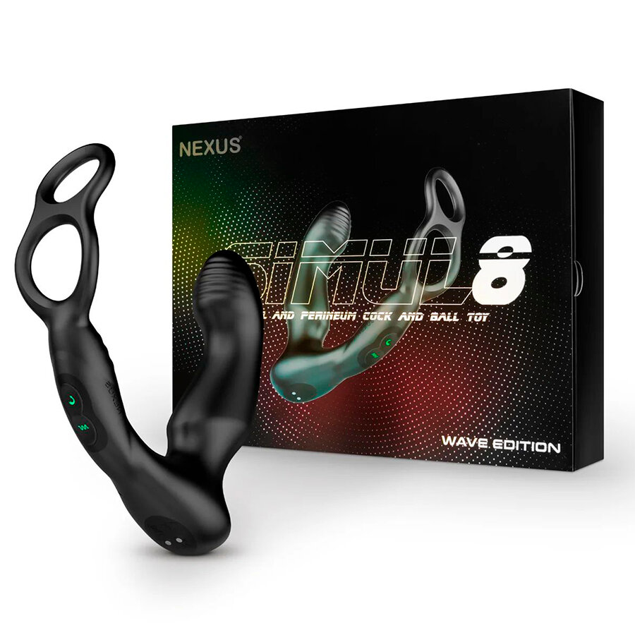 Nexus Массажер простаты Nexus Simul8 Wave Edition двухмоторный Массажеры простаты
