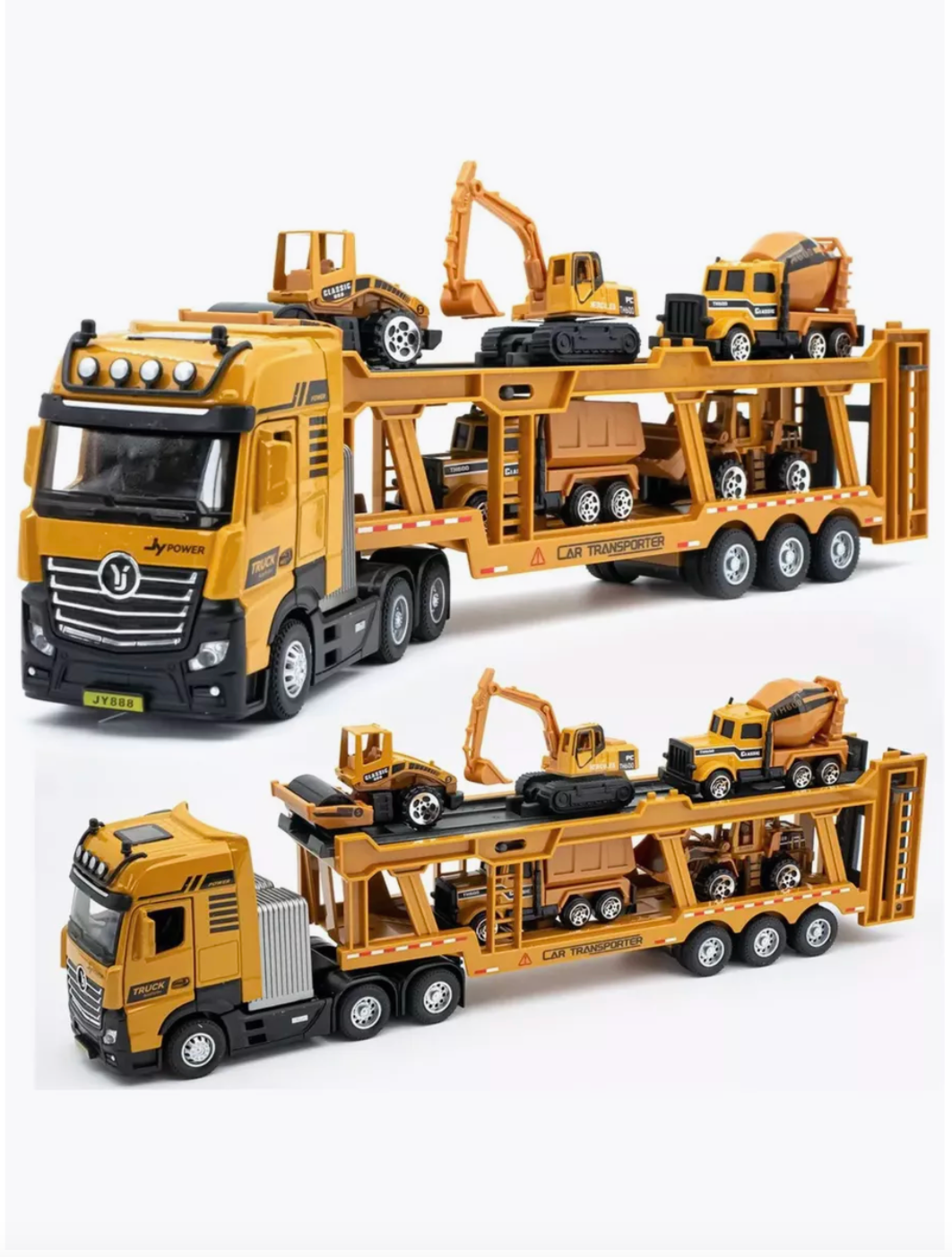 Детская машинка-автовоз для спецтехники, 6 в 1 металл пластик от MARI TOYS