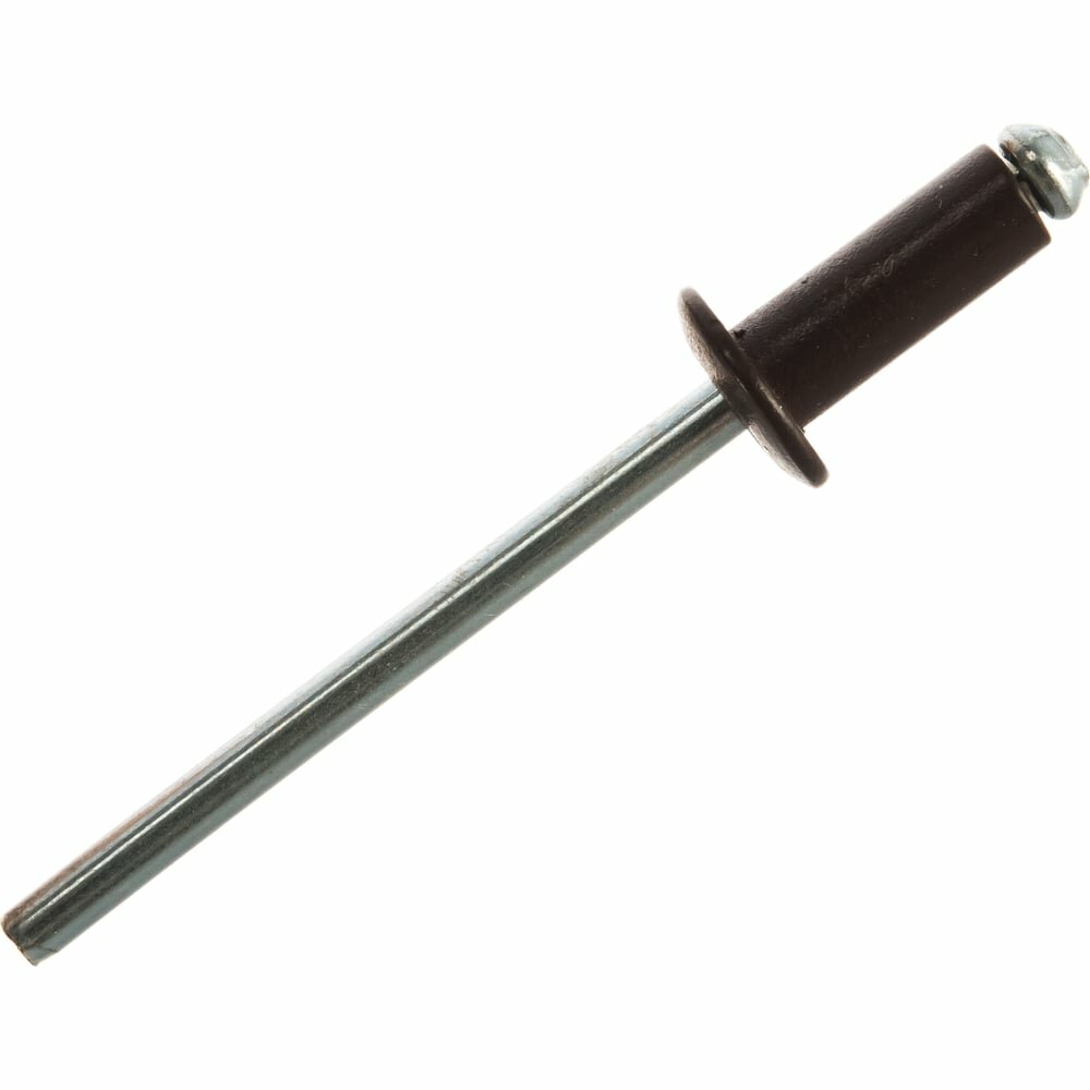 Крашенная заклепка Kenner алюм/сталь 4х10 RAL8017 1000шт зк4108017