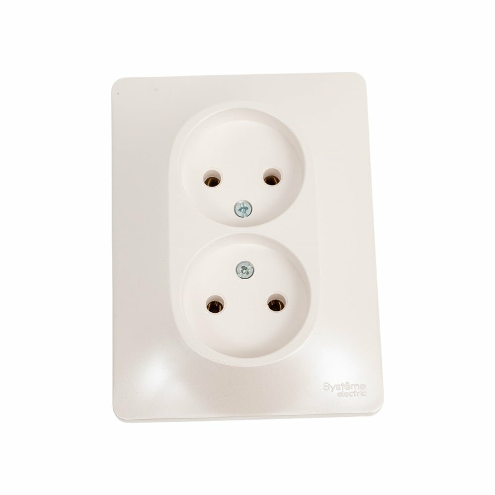 Розетка Systeme Electric Glossa