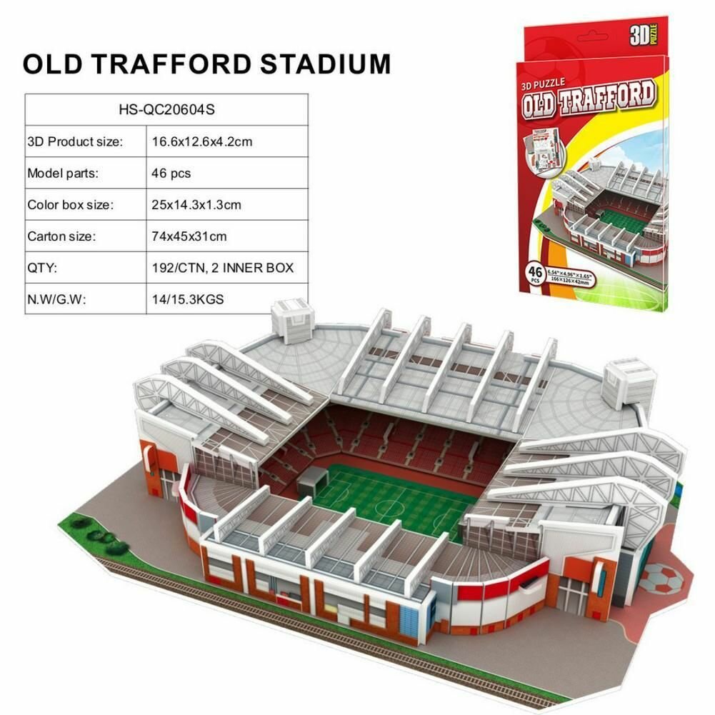 Конструктор, 3D пазл Футбольный стадион "Nou Camp Stadium" (Стадион Камп Ноу)