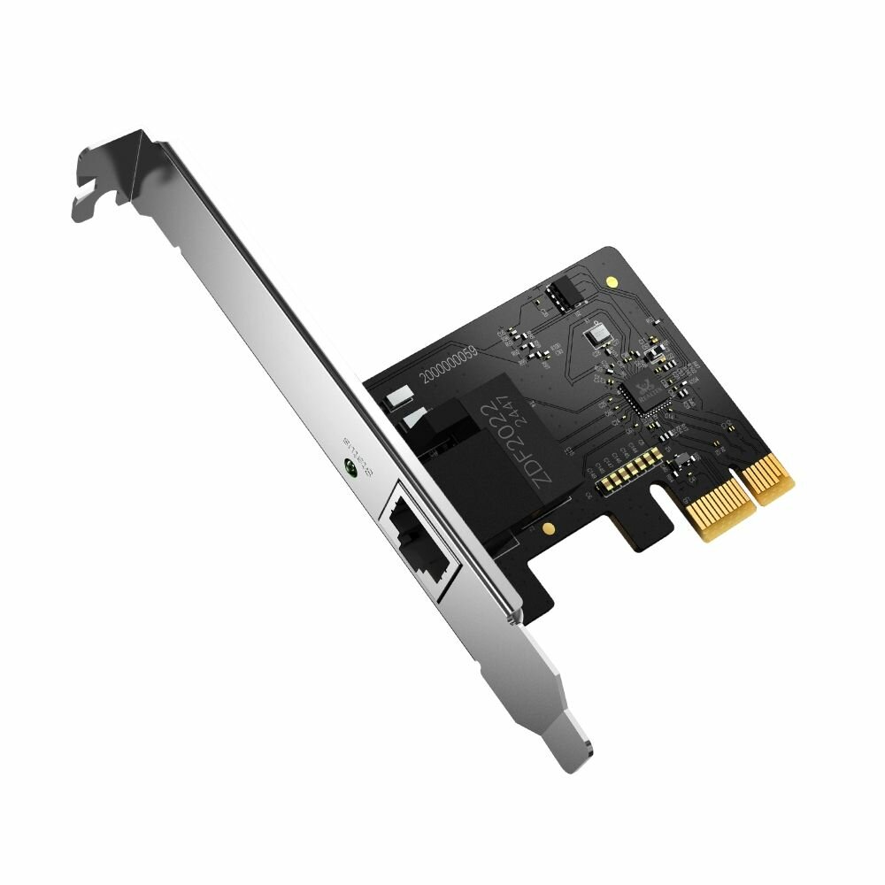 Сетевая карта Mercusys MA210E гигабитная, PCI Express, 1xRJ45 1Гбит/с