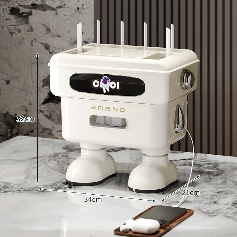 Органайзер для WiFi, стойка для роутера, коробка для хранения, полка для ТВ-приставки, розетка, провод, коробка для хранения беспроводного модема