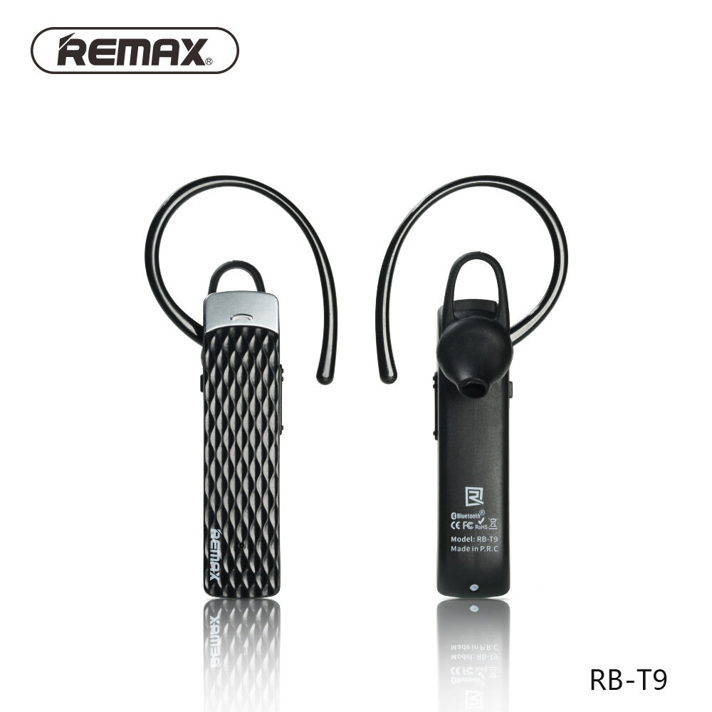 Беспроводная гарнитура Remax для мобильного телефона, Bluetooth-гарнитура для звонков, музыкальные Bluetooth-наушники, легкие односторонние наушники для автомобиля и бизнеса