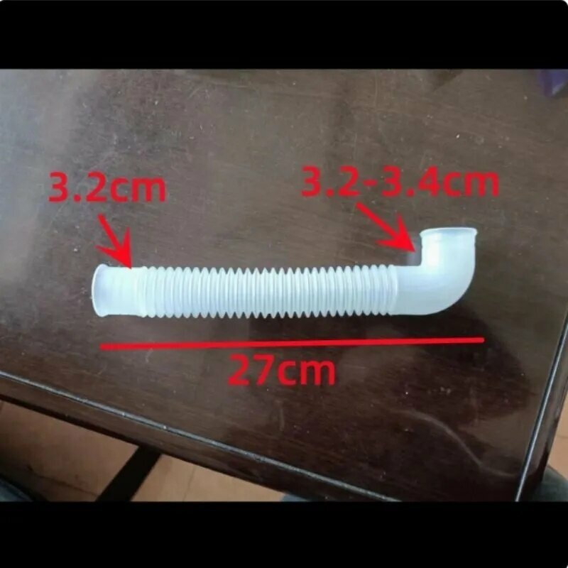 Патрубок угловой для стиральной машины активаторного типа универсальный