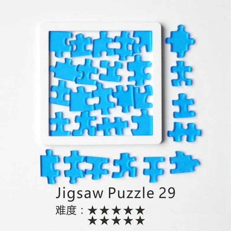 Головоломка Jigsaw Puzzle 10 Oleo 10 сложные уровни для тренировки мозга необычная форма Орео