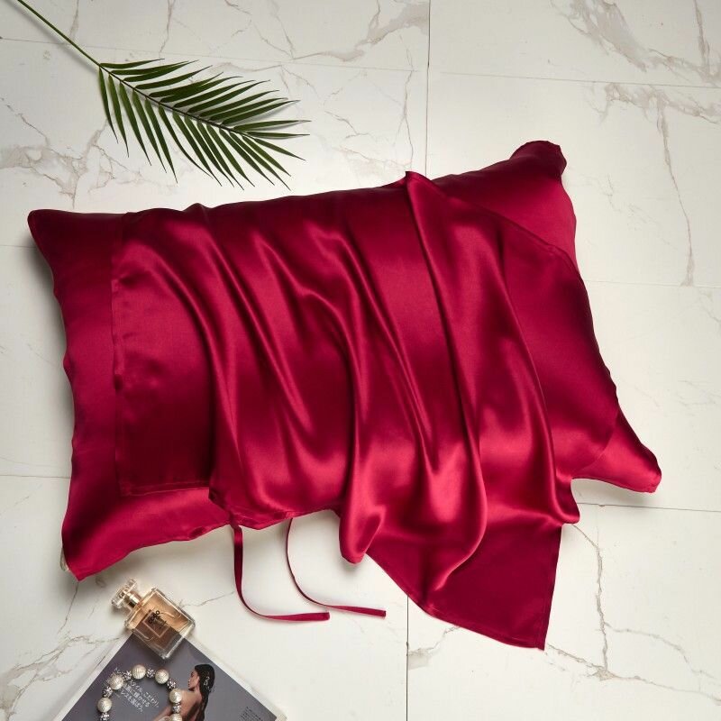 6A Шелк тутового дерева 30 мамме Чистый шелк Одиночная подушка Полотенце Красота Пара Одиночное полотенце Головной платок Анти-клещи Шелк Лето