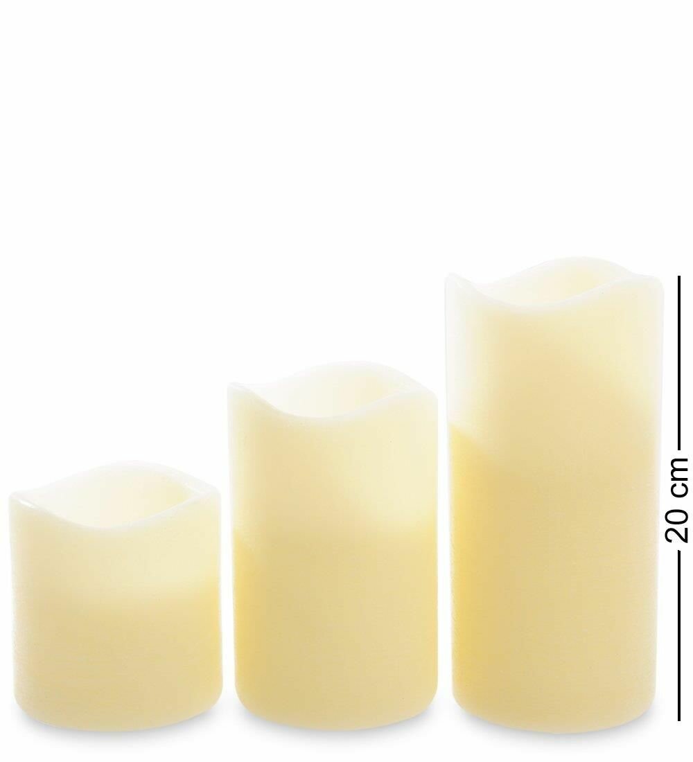 Набор светодиодных свечей (3шт.) с дистанционным управлением A2105577 Bright