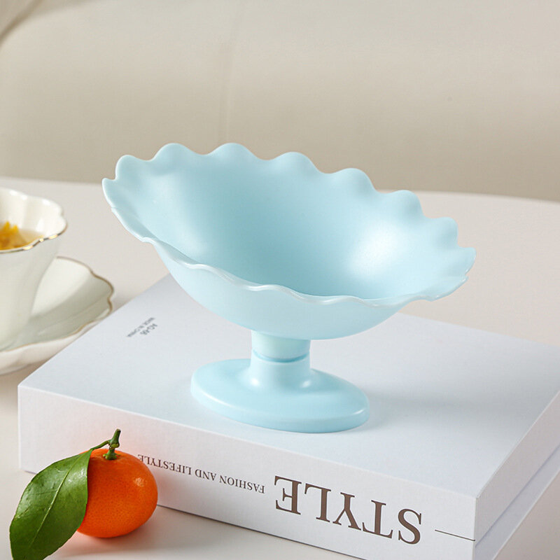 Поднос для фруктов, фруктовница, элитный поднос класса люкс, поднос на подставке, поднос для закусок для дома,