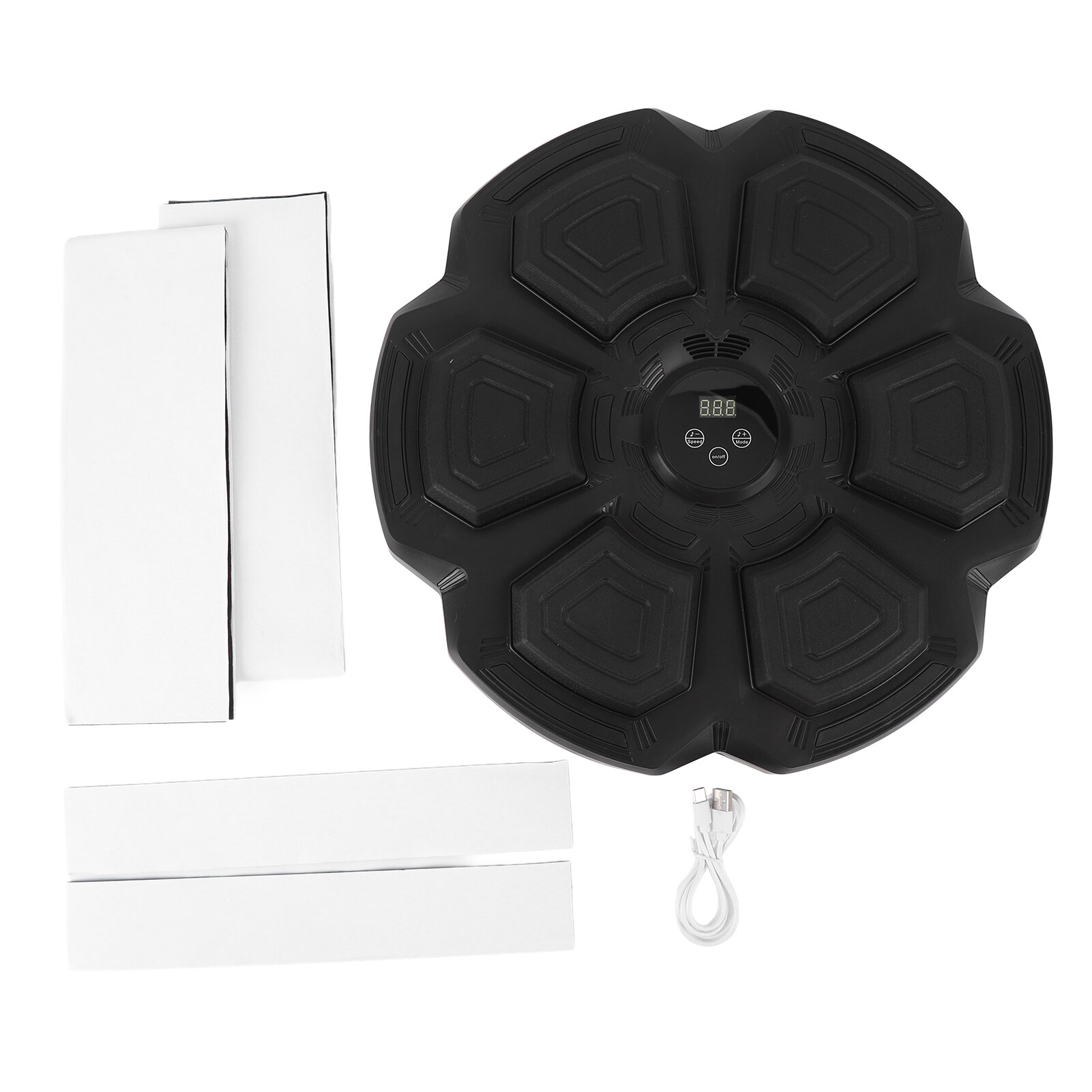 Музыкальный боксерский тренажер, настенный, умный Bluetooth музыкальный боксерский тренажер, электронный боксерский тренажер, мишень для тренировок, ударное оборудование для домашнего спортзала