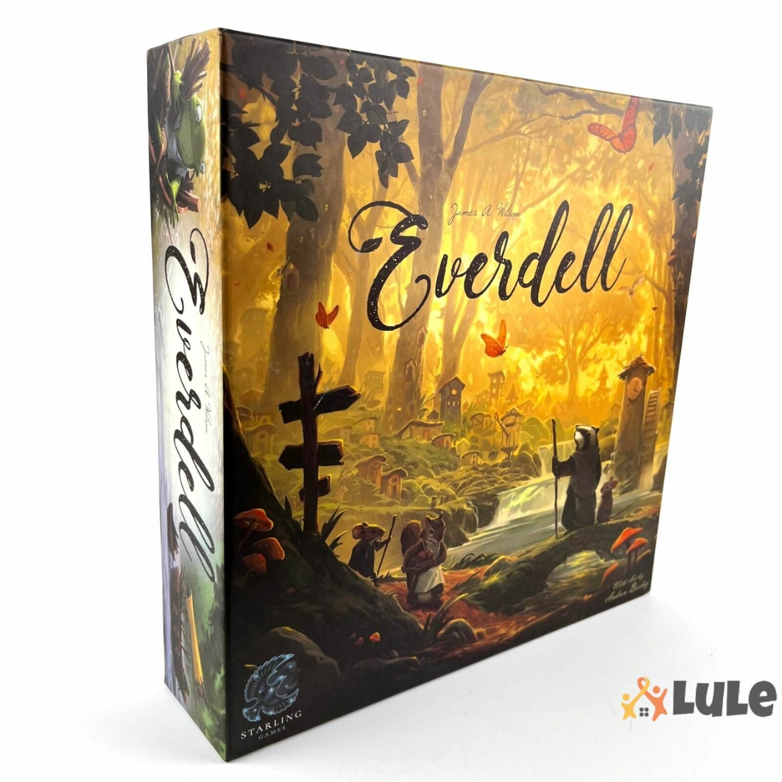 Настольная игра Эверделл (Everdell) от Hobby World - Лучшая стратегия для 1-4 игроков! Великолепное оформление, BGG TOP! Английская версия