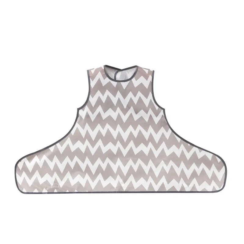 Нагрудник для кормления маленьких мальчиков и девочек 0-14 месяцев, водонепроницаемый фартук со скатертью, без беспорядка, полное покрытие