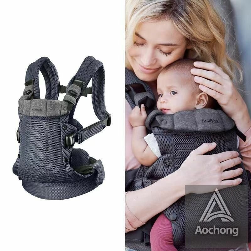 Шведская детская переноска BabyBjorn серии Harmony - многофункциональный артефакт для удержания ребенка, освобождающий руки