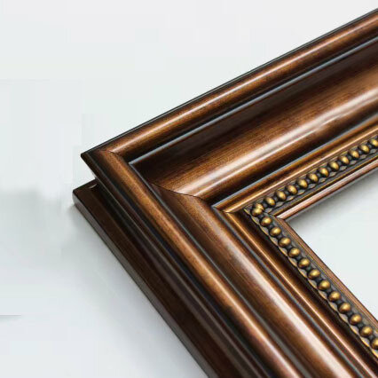 Европейская ретро рамка для масляной живописи, внешняя рамка, размер для фото, пустая рамка, магазин для монтажа, художник, рамка из массива дерева