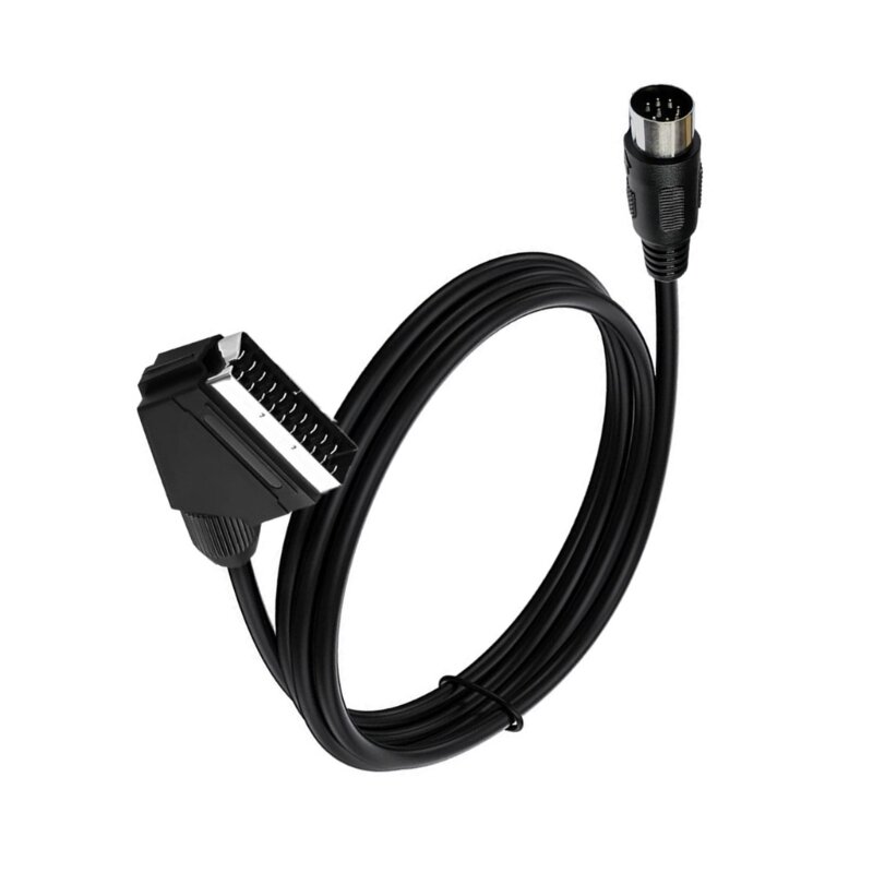 Гибкий кабель SCART Sound Video Cord для подключения устройств, совместимых с 8Pin RGBs