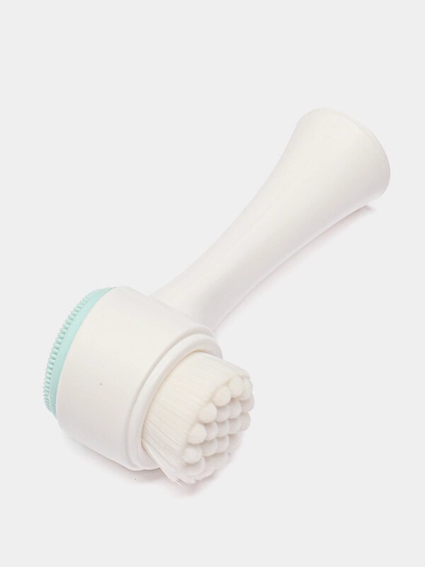 Щетка для лица, двухсторонняя, силиконовая