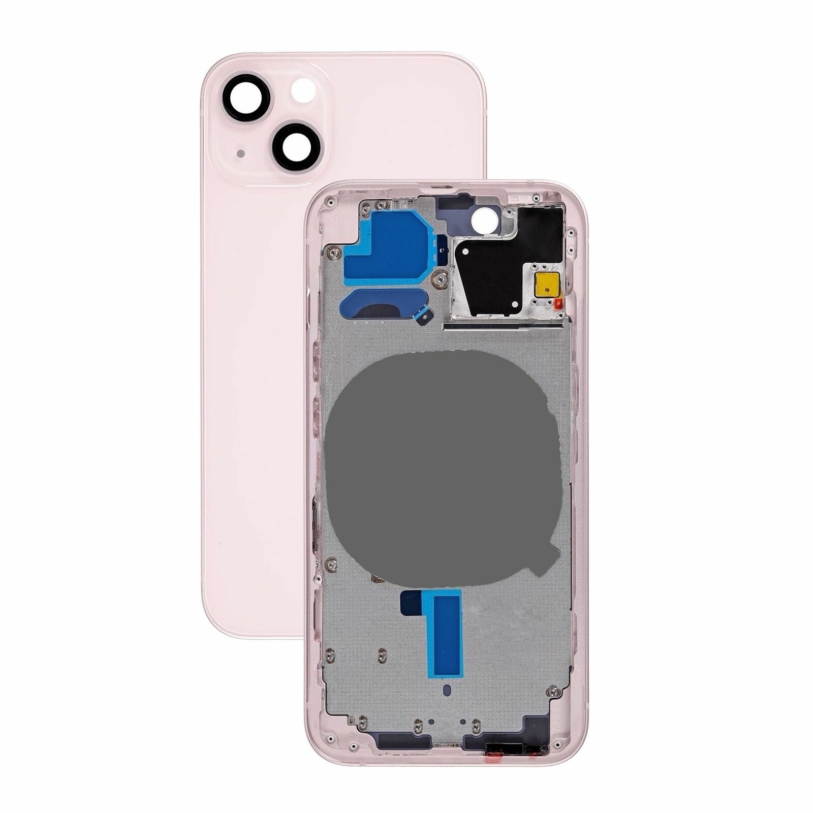 Корпус в сборе с задней панелью (крышкой) iPhone 13 mini (Pink) A2481 (OEM)
