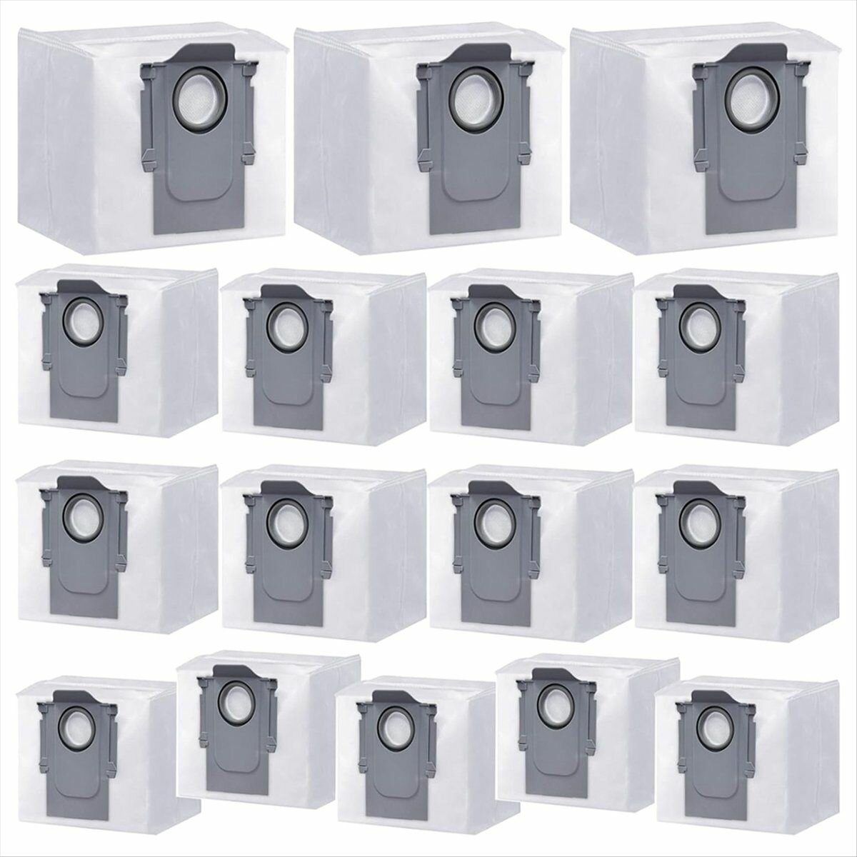 16 шт. одноразовых пылесборников для роботапылесоса Roborock Q5 Q5+ Q7 Q7+