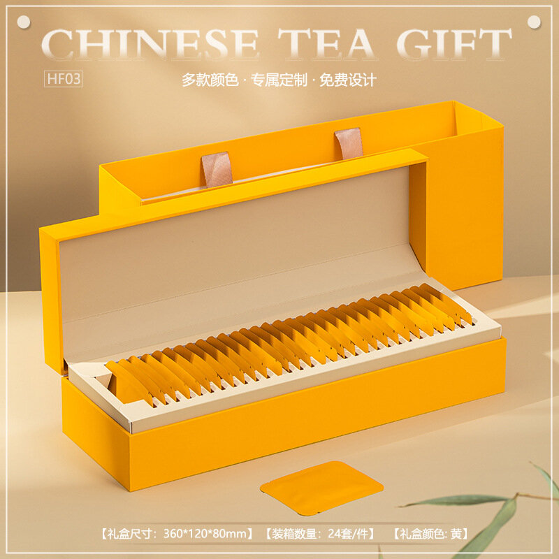 Универсальный белый чай Пуэр, высококачественная подарочная коробка для чая, 30 штук, оптовая упаковка