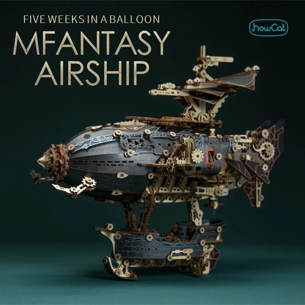 Fondjoy деревянный набор для сборки дирижабля Black