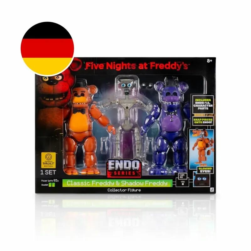 Jazwares Five Nights at Freddys Endo-01-(Классический Фредди и теневой Фредди)