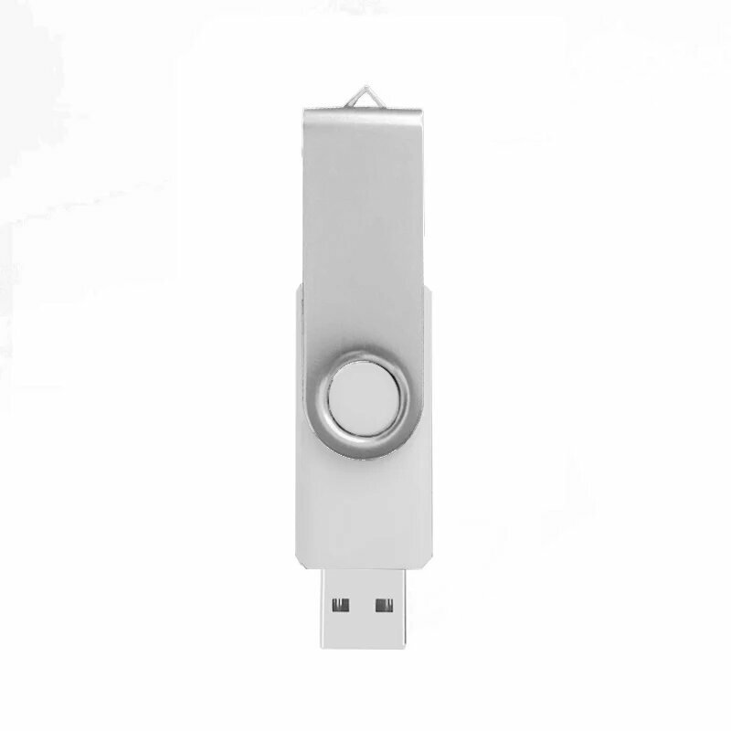 Exuanck USB флешка 1ГБ-128ГБ USB 2.0 Белый, 4GB-50PCS, matte silver