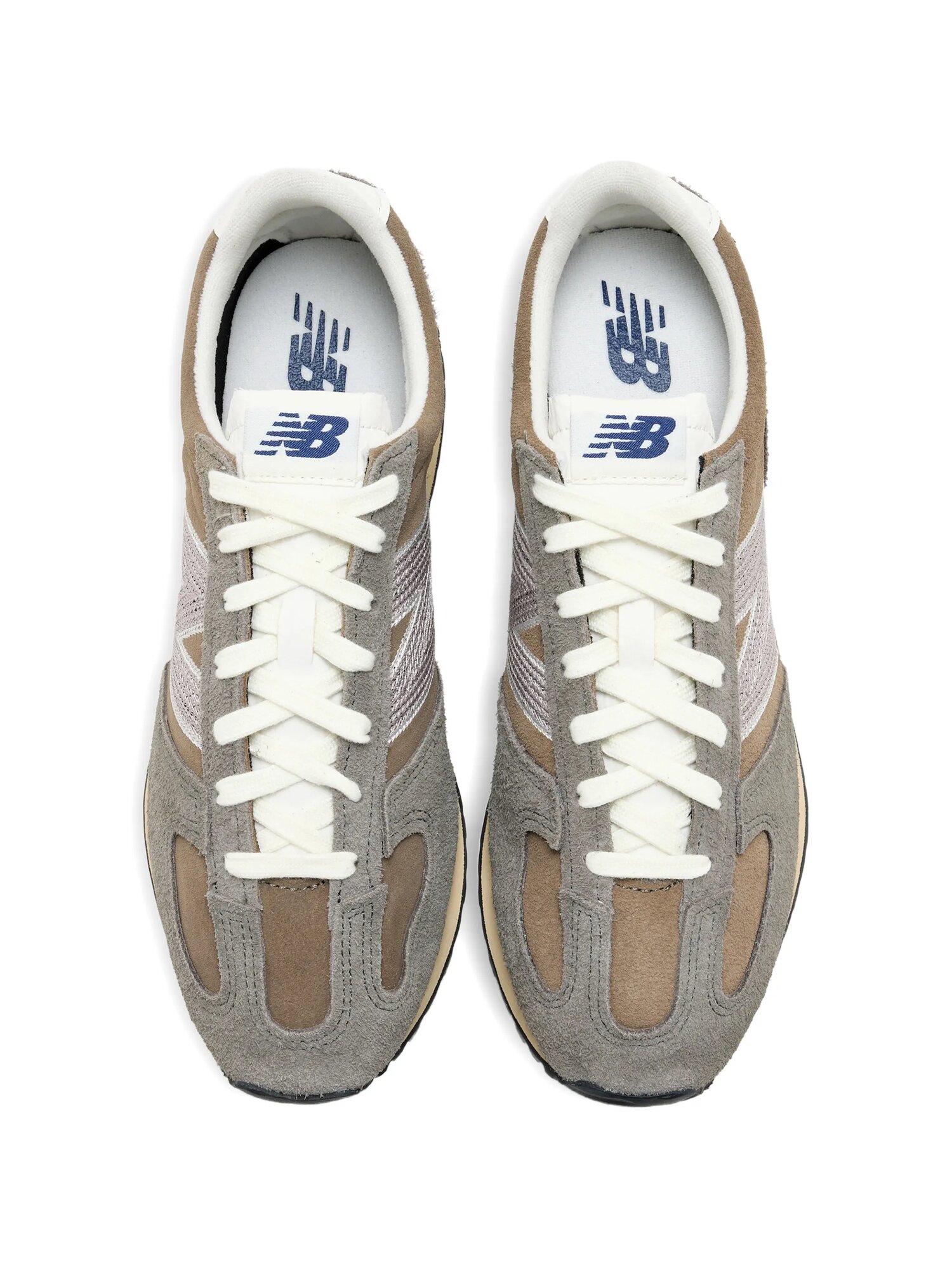 Кроссовки New Balance Logo sneakers, размер 11,5 US, grey — фото 1