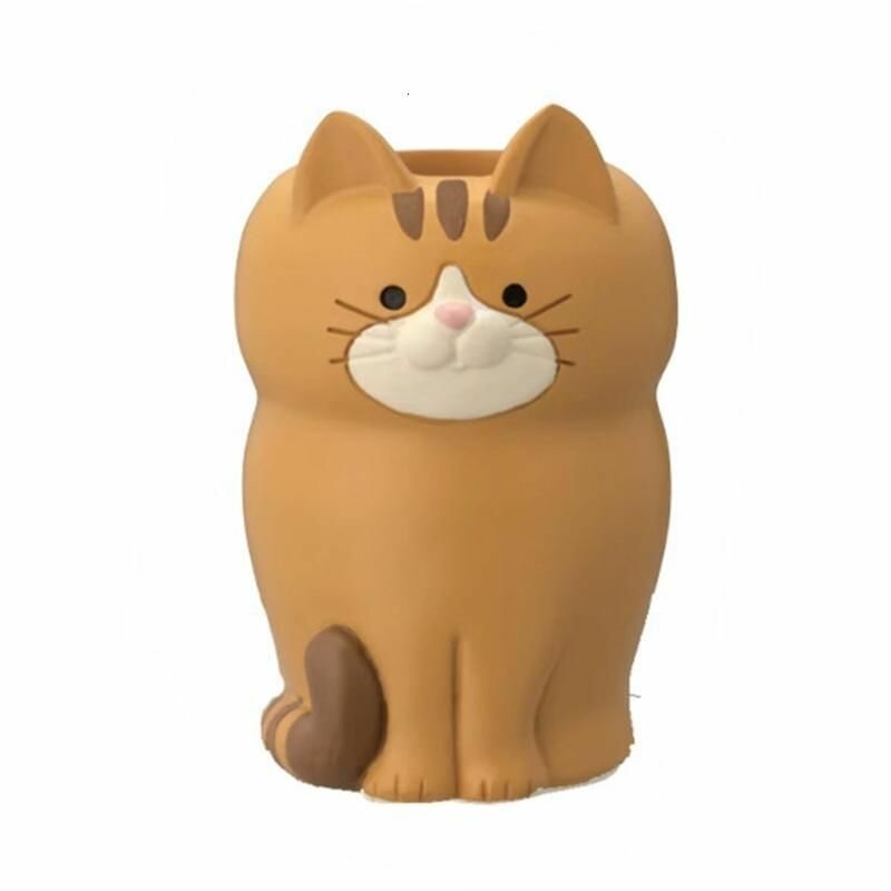 Милый держатель для ручек и канцелярии в виде кошек для студентов, - 2