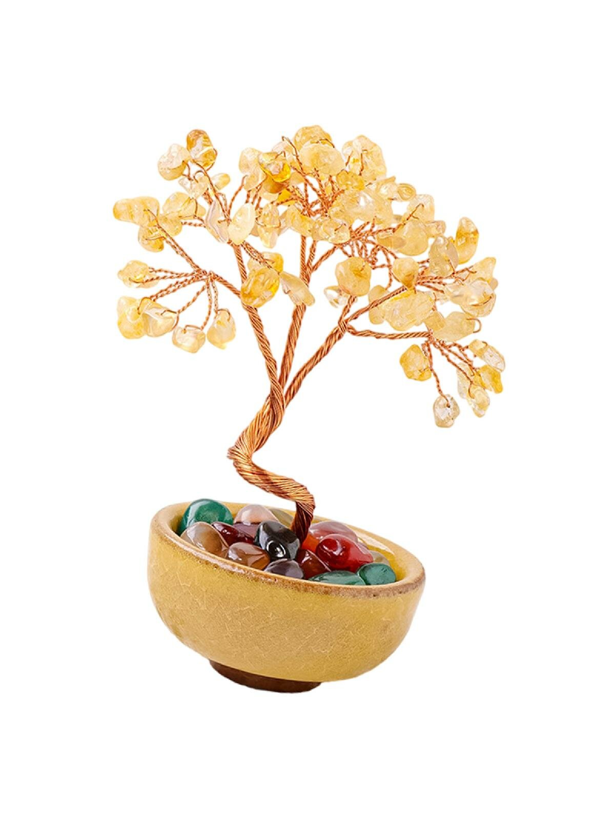 Хрустальное дерево богатства для финансового роста и удачи, Исцеляющие кристаллы