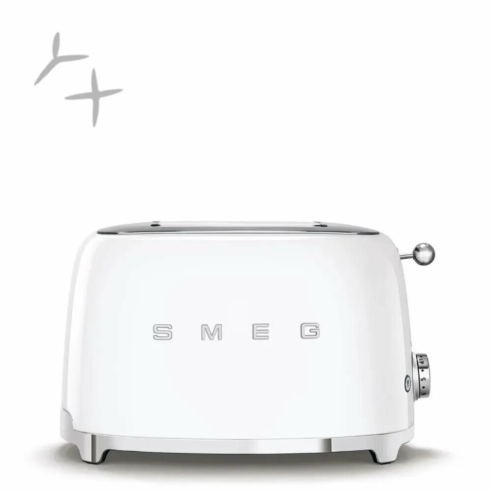 YUNUOJIA Тостер smeg-1-esASD 950 Вт тостов - 2, белый