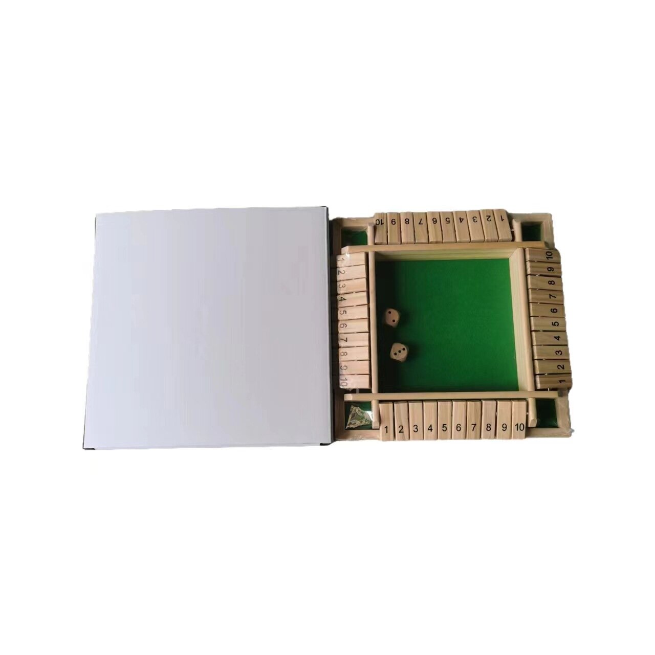 Двусторонняя цифровая карточная игра с четырьмя сторонами, развивающая игра для родителей и детей, деревянная