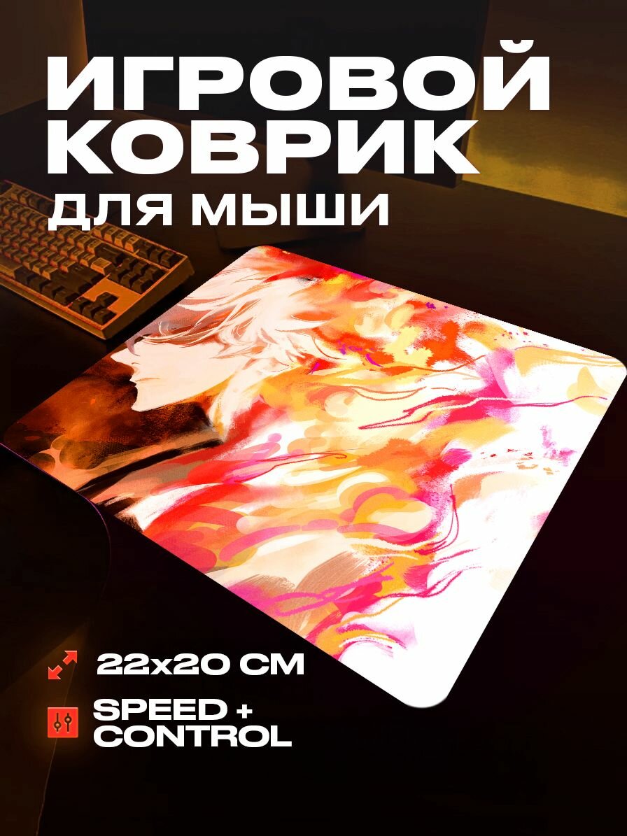 Коврик для мыши игровой Hell s paradise 22x20 см ProSleeves