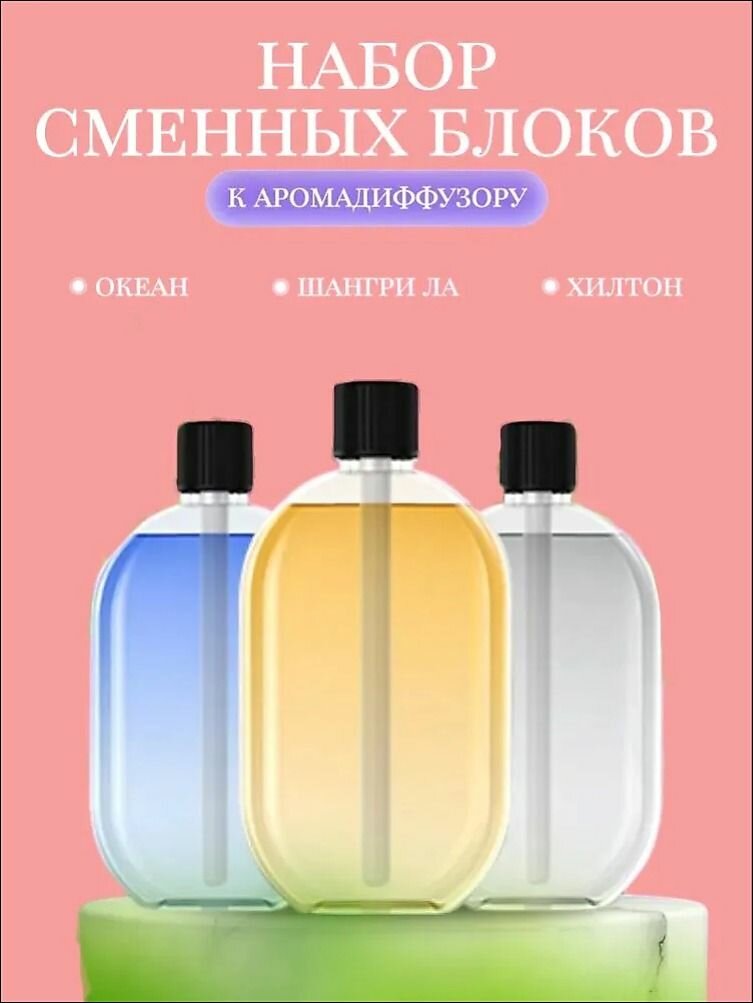 Аромат для дома, сменный блок для автоматического аромадиффузора, 3 шт