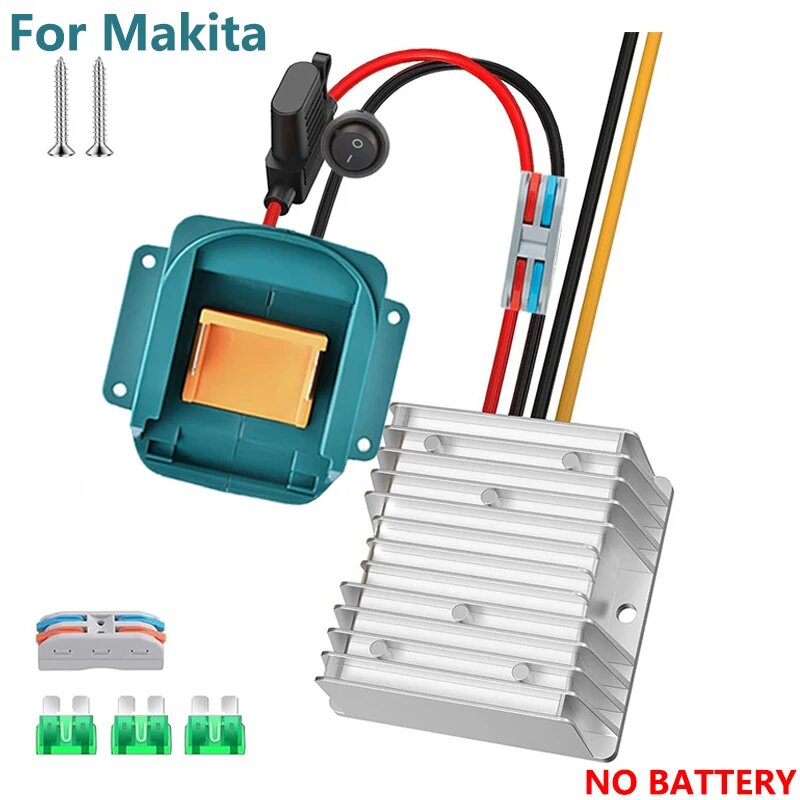 Понижающий преобразователь Makita 18 В в 12 В 240 Вт 20 А