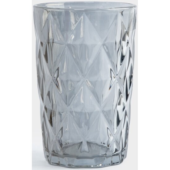 Стакан Anna Lafarg Diamond color 340 мл, 12 см, стекло, серый (ANLAF-TU53042-1)